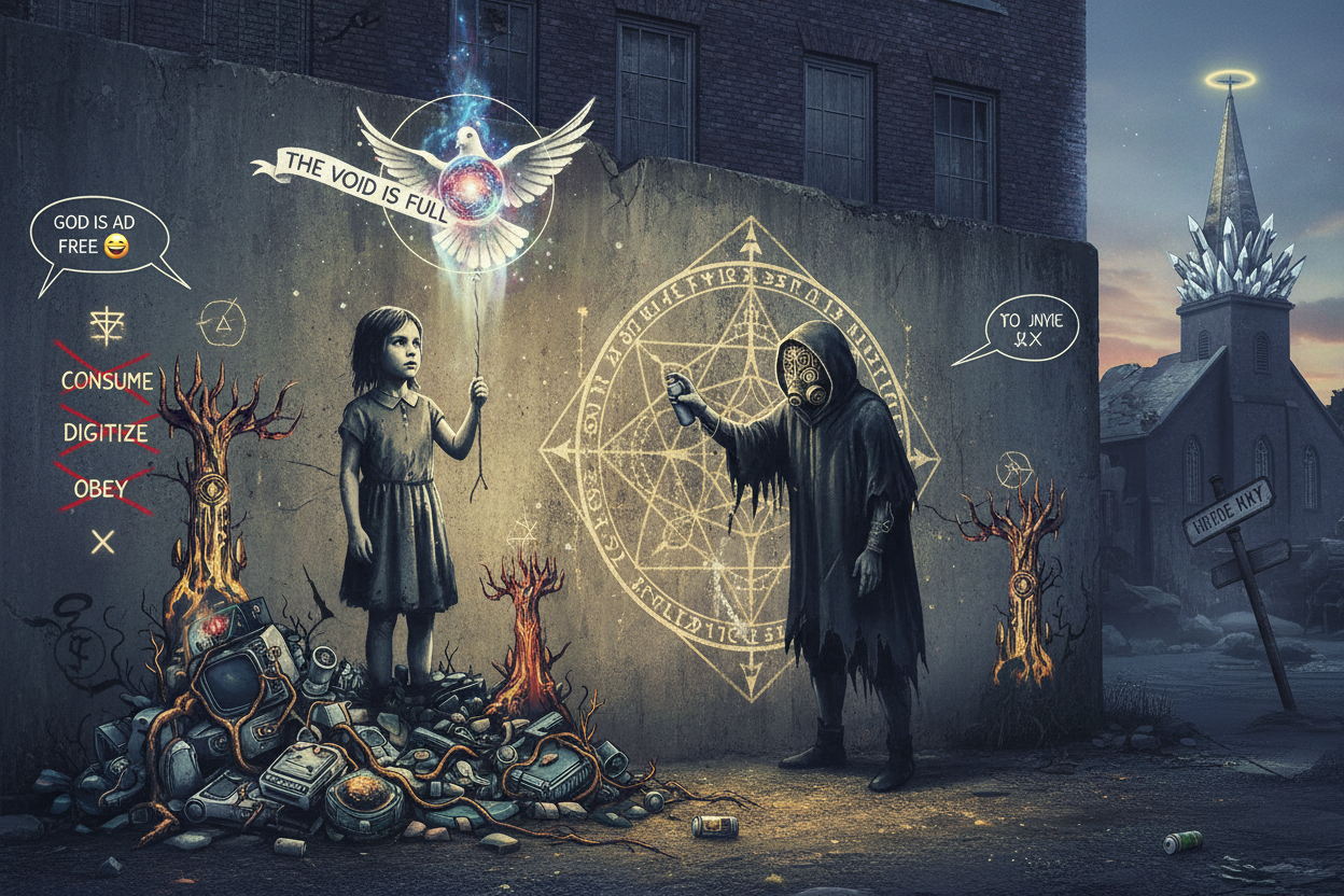 Street Art and Urban Shamanism: Banksy's Prophetic Graffiti – Nicole's ...