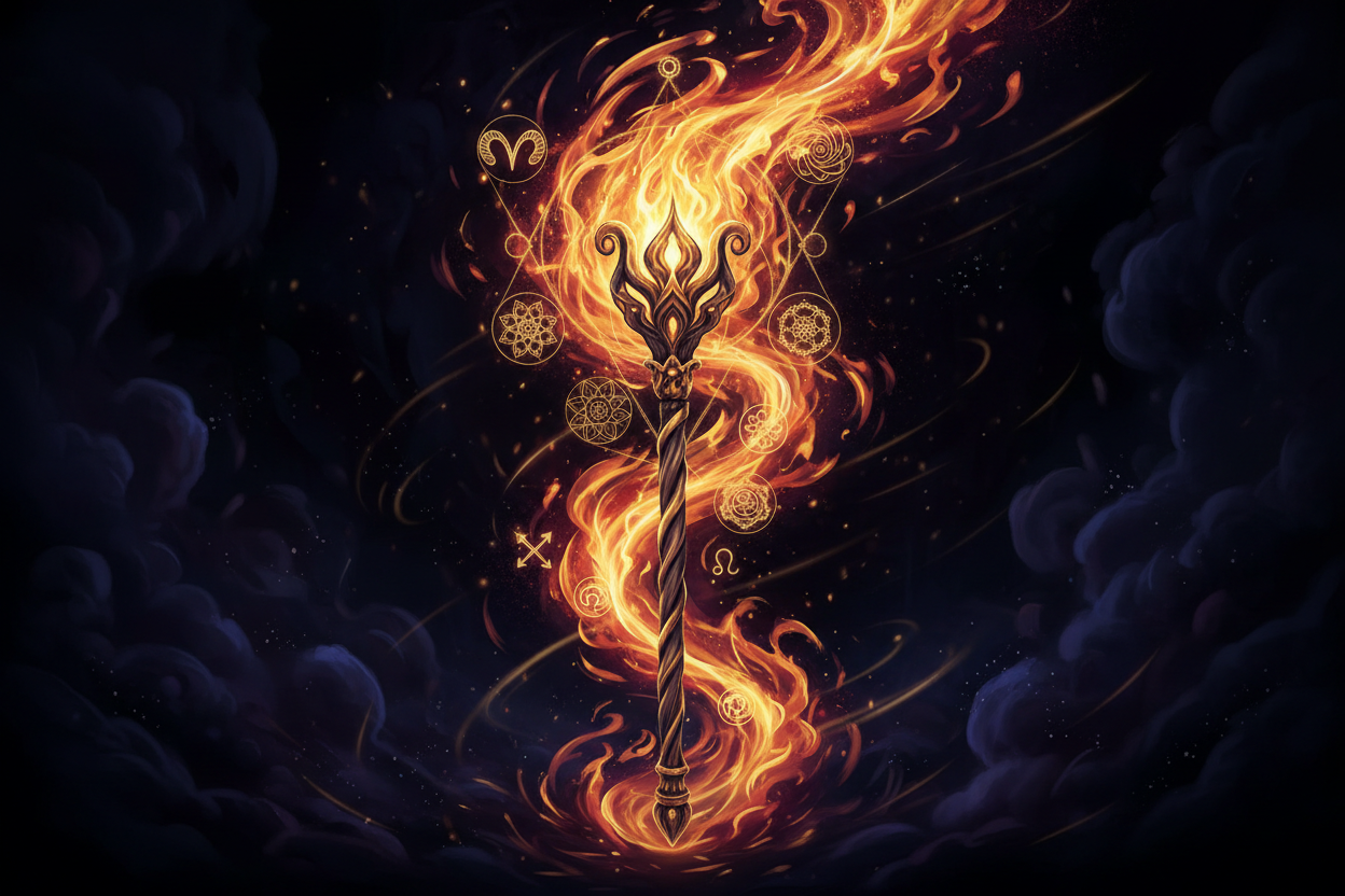 Suit of Wands: Complete Guide to Fire Energy in Tarot – Nicole's ritual ...