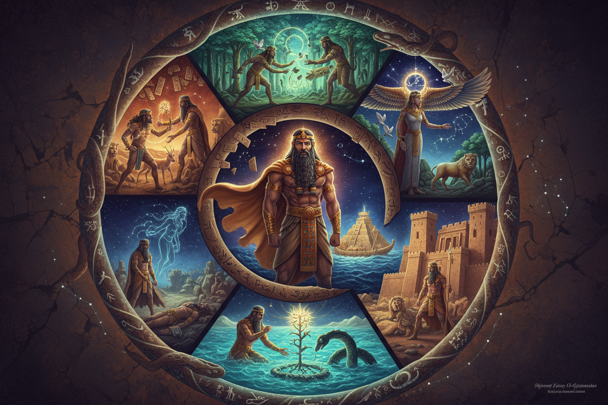 Sumerian Gilgamesh: The Oldest Hero's Journey | Ancient Monomyth Proof ...