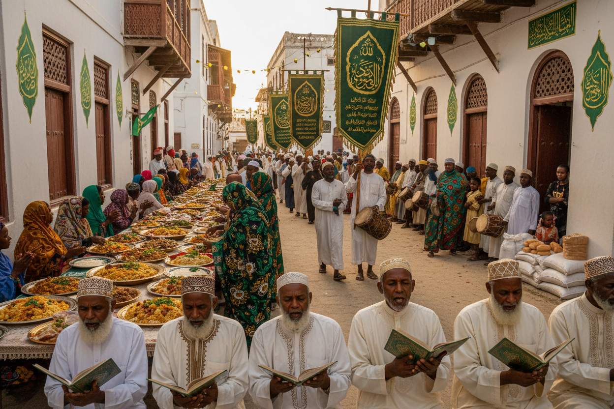 Maulid: Swahili Prophet's Birthday - Islamic-African Fusion, Poetry ...