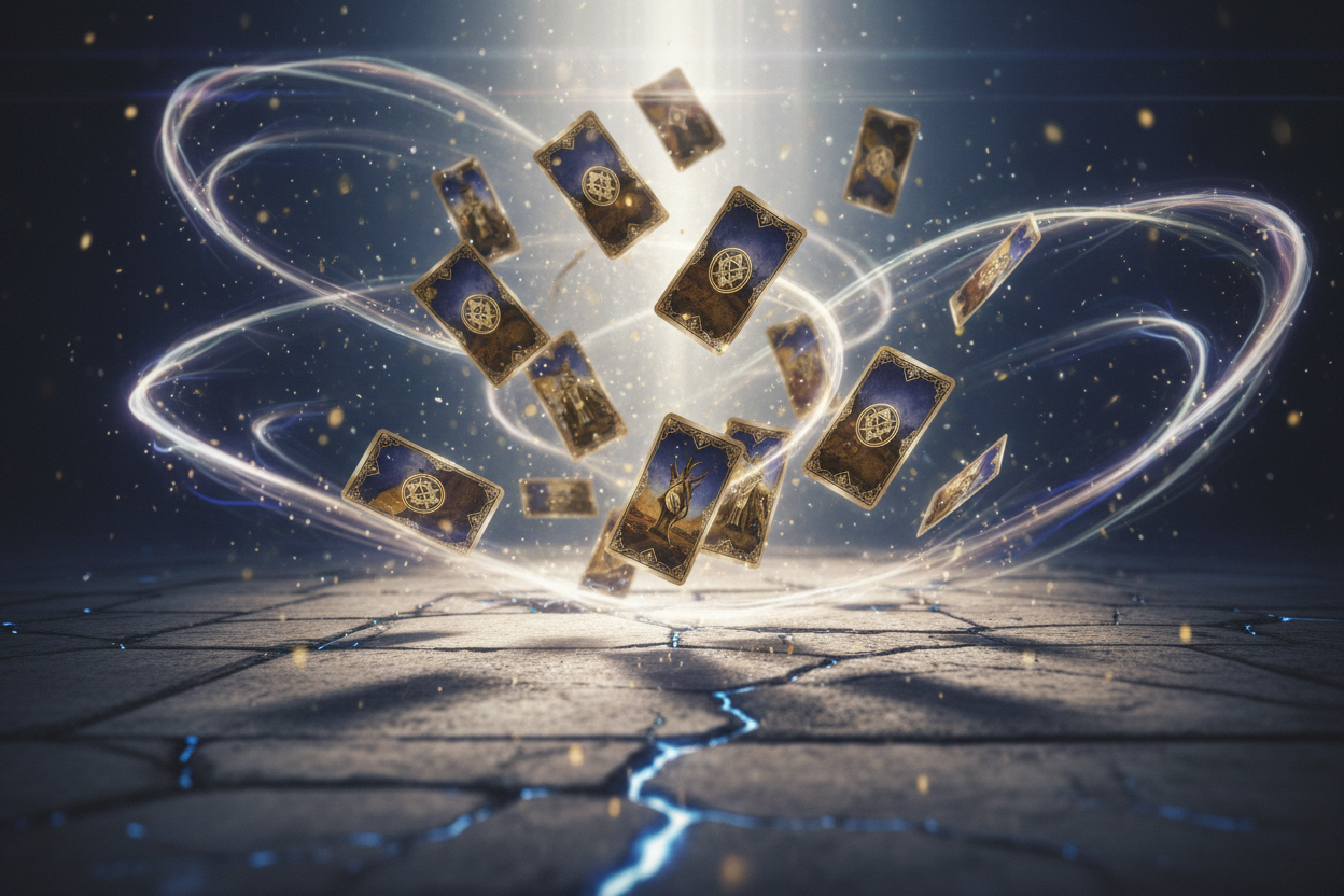 What Does It Mean When Your Tarot Deck Falls? | Dropped Cards Meaning ...
