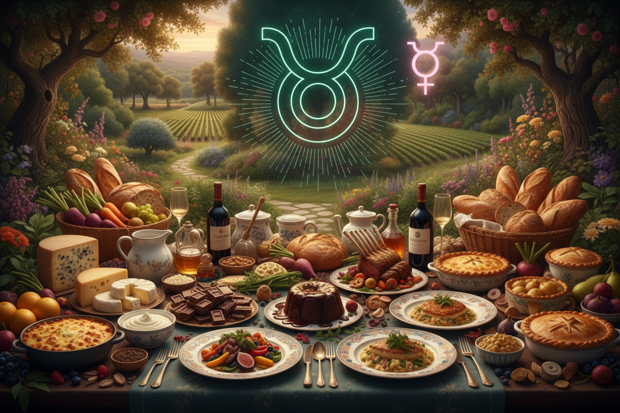 Taurus Food Guide: Sensual, Grounding, and Indulgent | Food + Energy ...