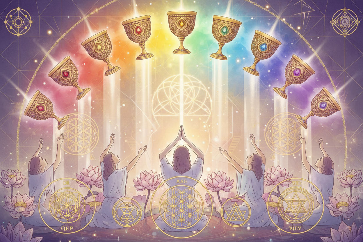 Ten of Cups Spiritual Meaning: Divine Love & Spiritual Homecoming ...
