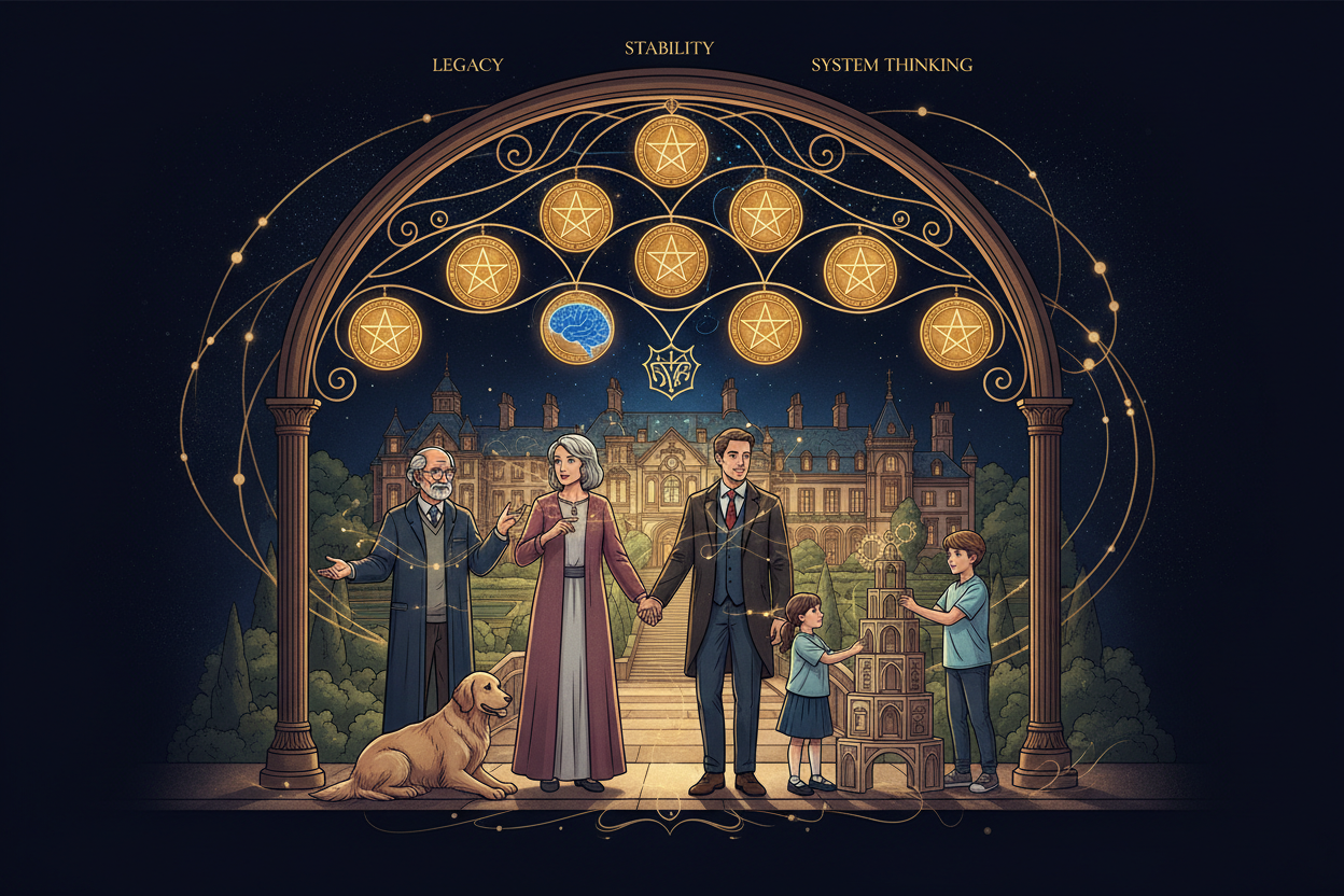 Ten of Pentacles: Legacy, Stability, and System Thinking | Pentacles ...