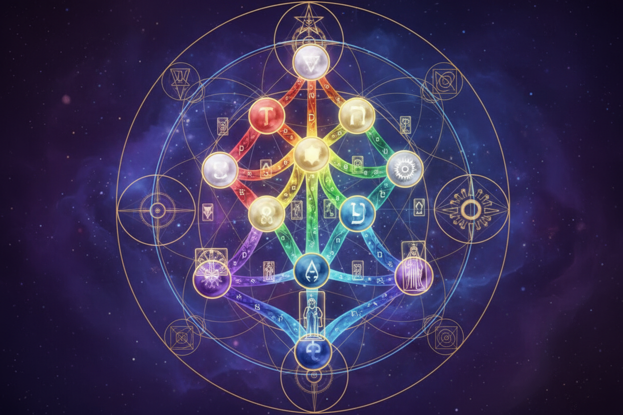 Sephiroth Pathways: Navigating the 22 Paths of Kabbalah | NICOLE LAU ...