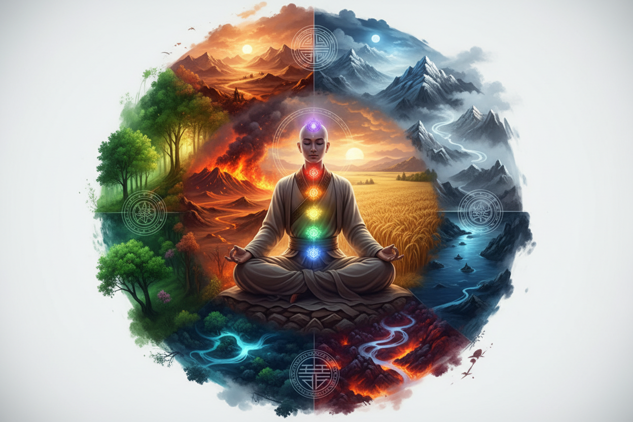 The 7 Chakras & the 5 Elements: An East-West Energy Map – Nicole's ...