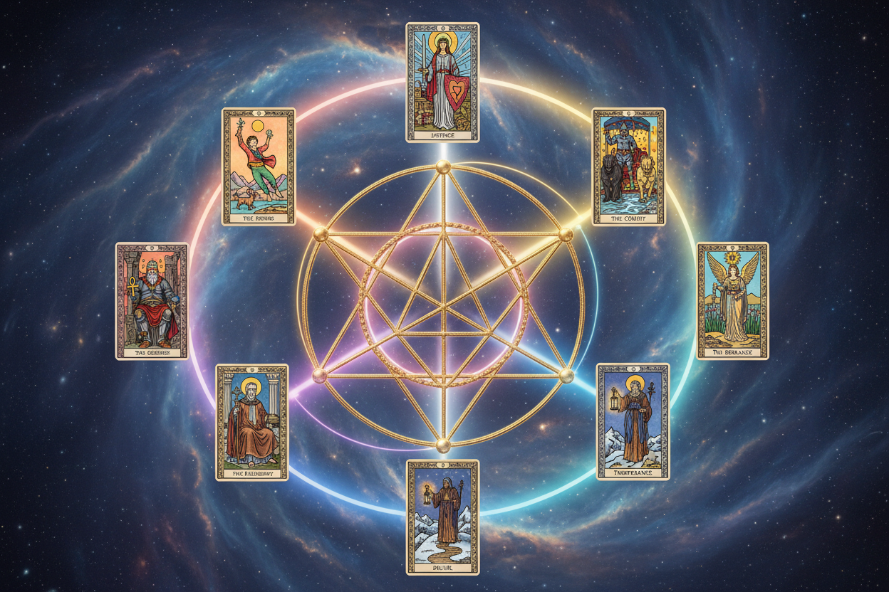 9 Enneagram Types × Major Arcana: Your Personality's Tarot Mirror ...