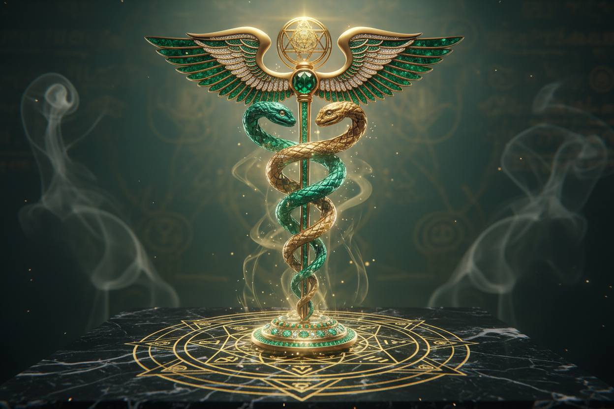 The Caduceus: Staff of Hermes Explained | Alchemical Symbol of ...