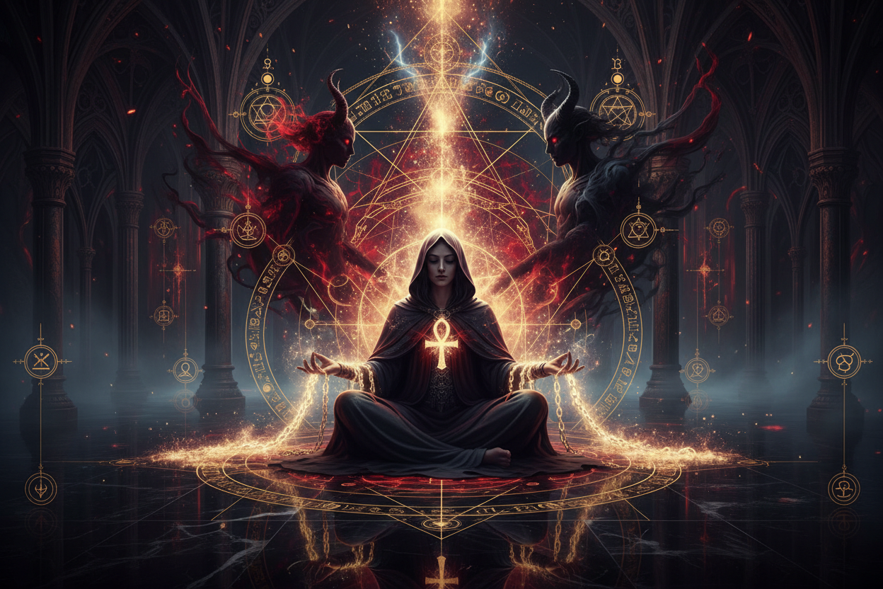 The Devil Tarot Meditation: Journey Through Shadow & Breaking Chains ...