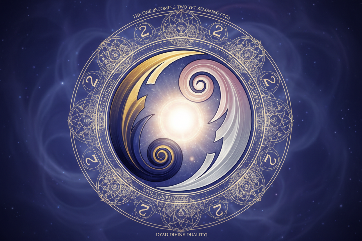 The Dyad: Divine Duality | Gnostic Bythos & Sige Sacred Complementarity ...