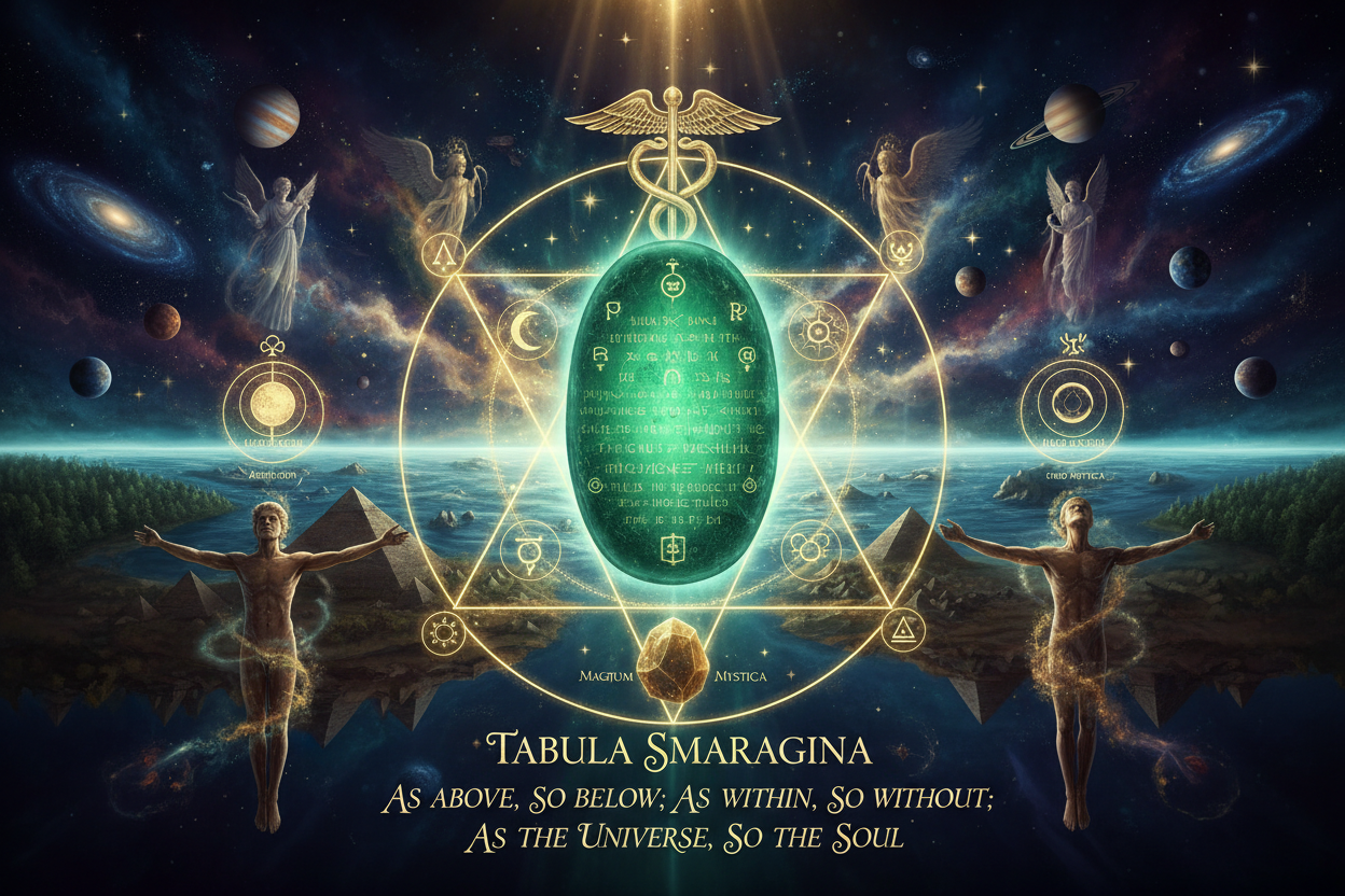 The Emerald Tablet: 'As Above, So Below' Decoded – Nicole's ritual universe