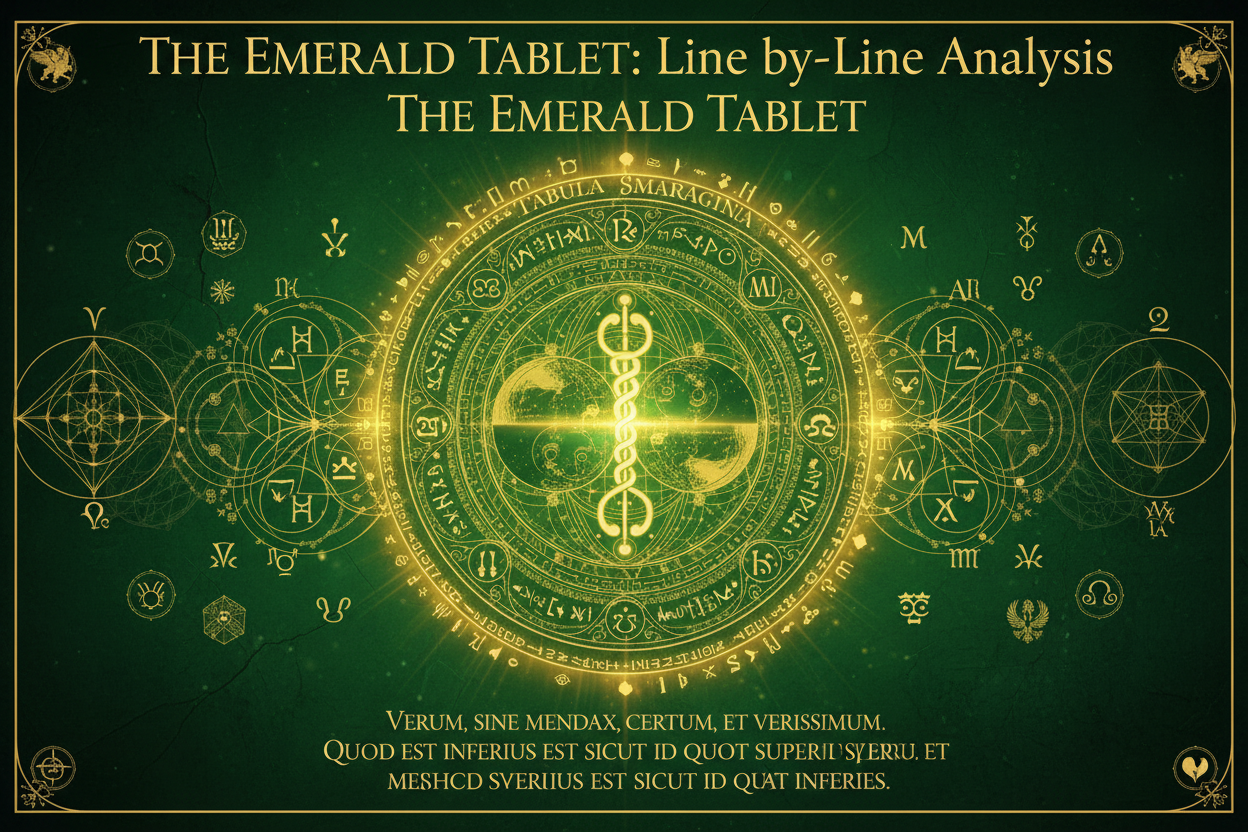 The Emerald Tablet: Line-by-Line Analysis - Complete Guide – Nicole's ...