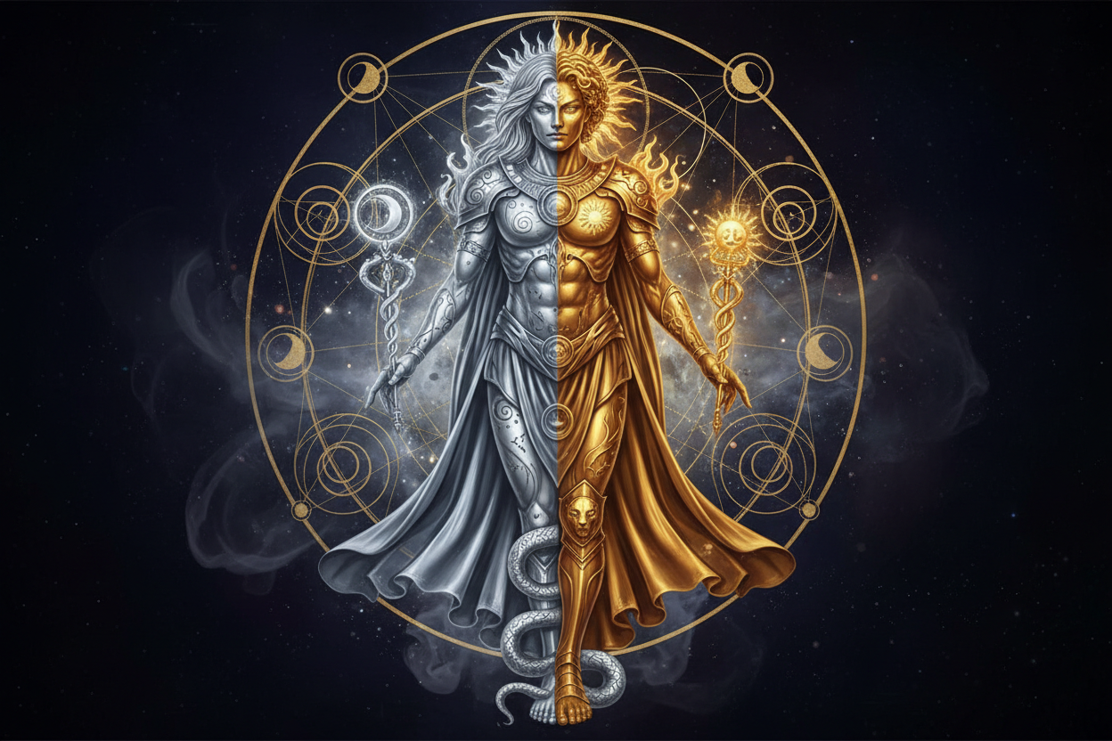 The Hermaphrodite: Perfect Balance | Alchemical Symbol of Integration ...