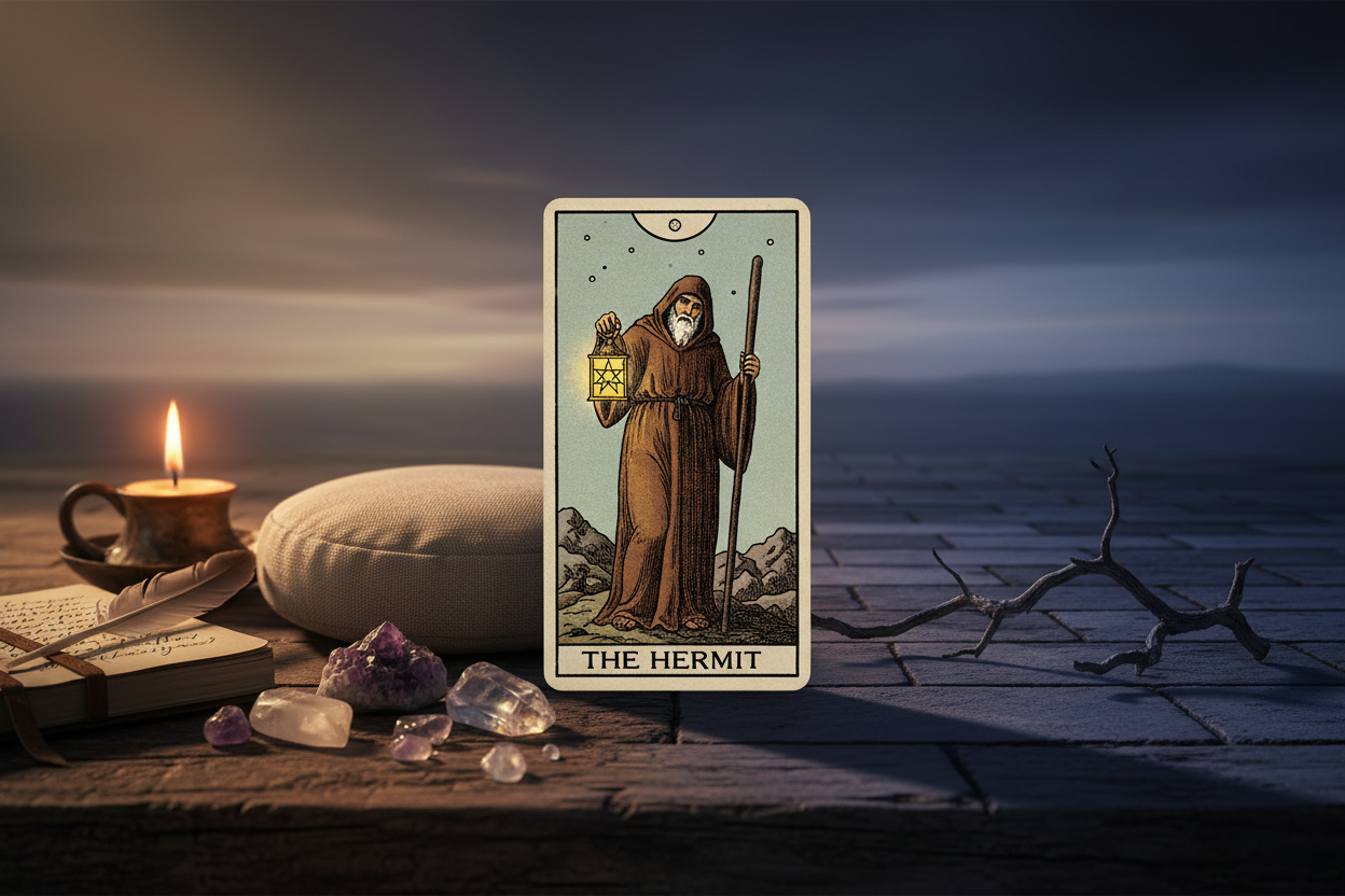 The Hermit Card and Isolation: Solitude vs. Loneliness | Tarot for ...