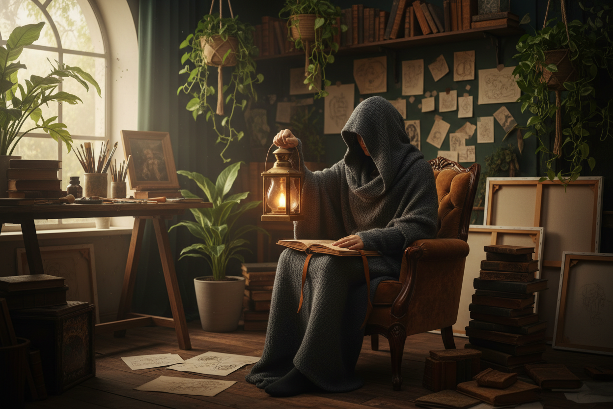 The Hermit Phase: Solitude as Creative Necessity | Creative Magic ...