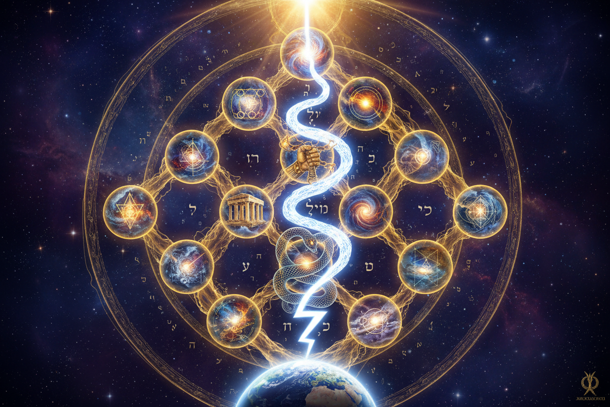 The Lightning Flash as Creation Myths: From Chaos to Form | Kabbalistic ...