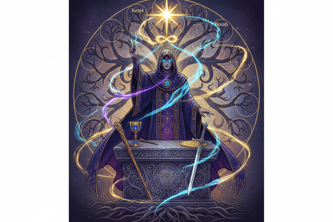 The Magician and the First Emanation of Will | Tarot Manifestation ...