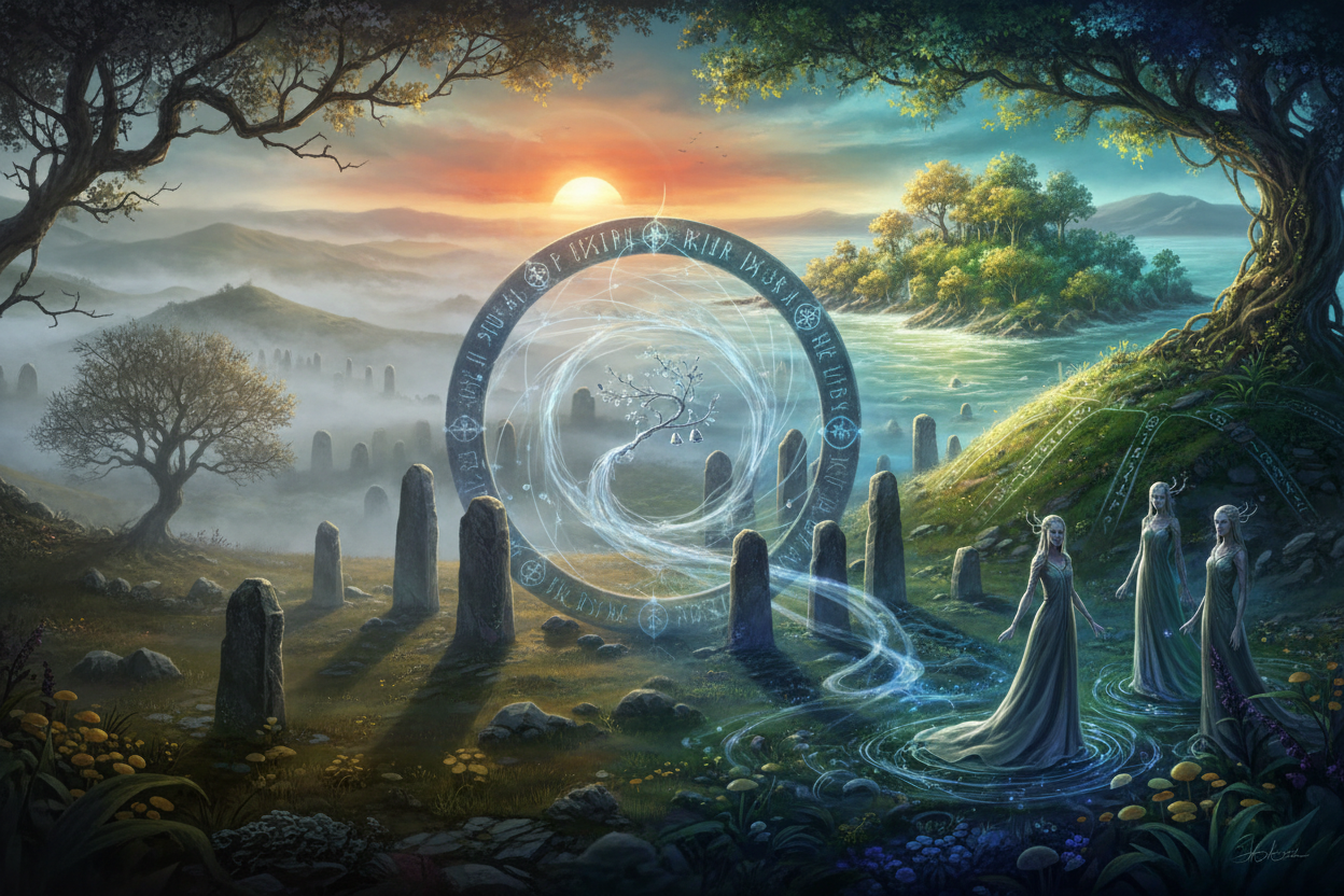 The Otherworld: Tír na nÓg, Sidhe & Liminal Realms | Celtic Mythology ...