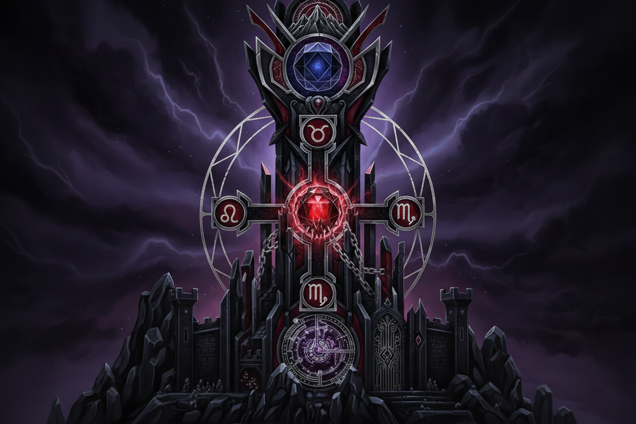 The Pillar of Severity and Fixed Signs | Mystical Correspondences ...