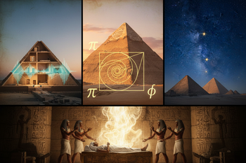 Pyramids of Giza: Mathematical Precision, Orion Alignment & Initiation ...