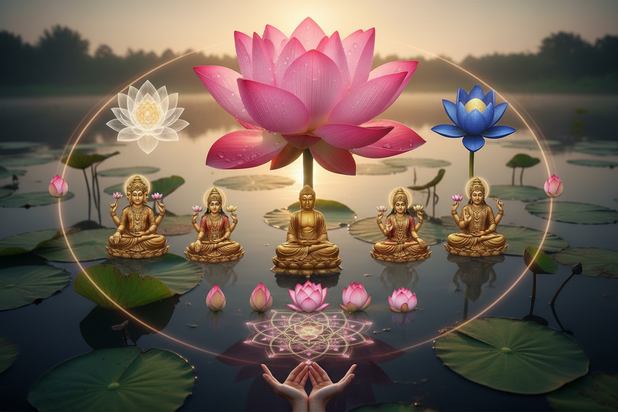 The Lotus: Purity, Enlightenment & Rising from Mud - Complete Sacred ...