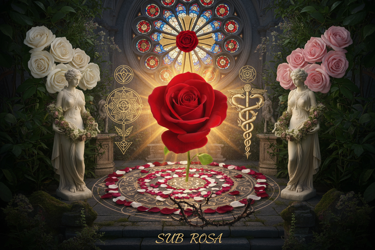 The Rose: Love, Secrecy & Rosicrucian Mysteries - Complete Symbolism ...