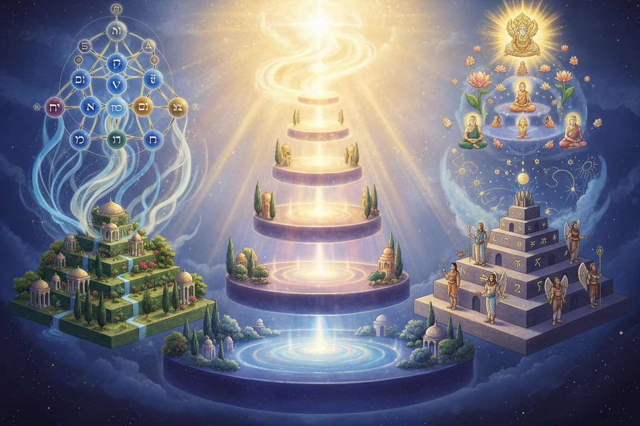 The Seven Heavens | Cosmic Structure Complete – Nicole's ritual universe