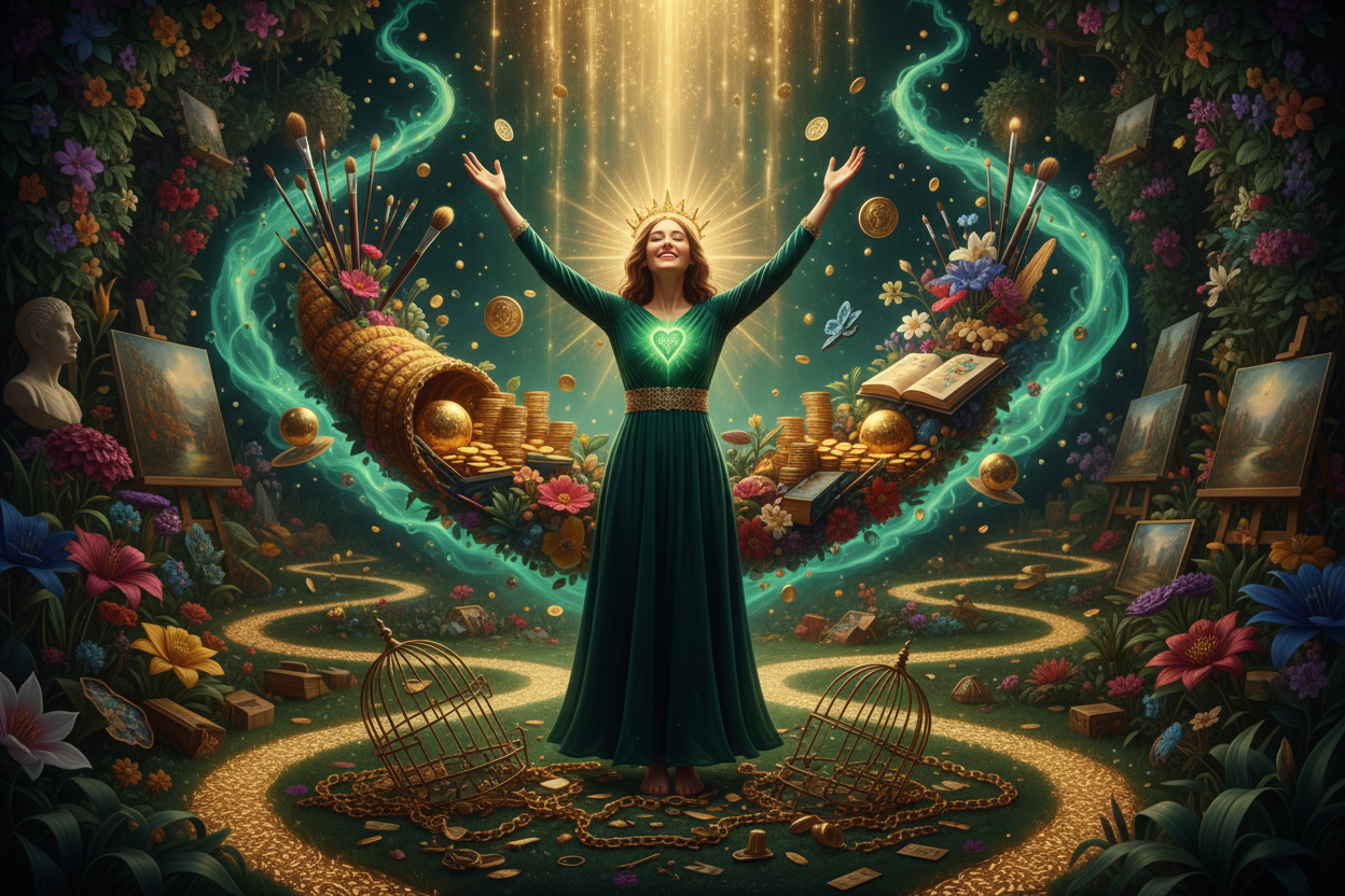 The Starving Artist Myth: Abundance for Creatives | Creative Magic ...