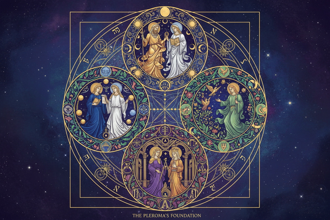 The Tetrad: Four-Fold Emanation | Gnostic Foundation of the Pleroma ...