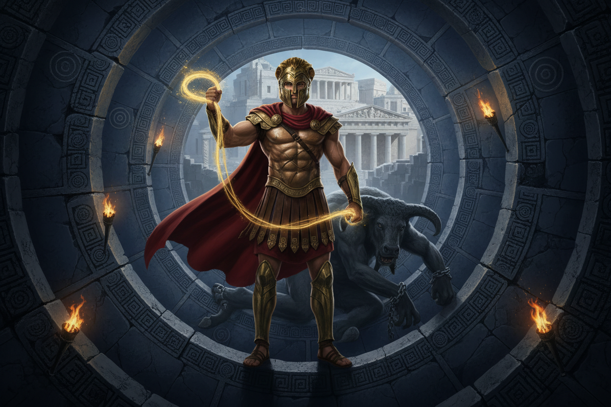 Theseus: The Minotaur and the Labyrinth | Heroes and Demigods – Nicole ...