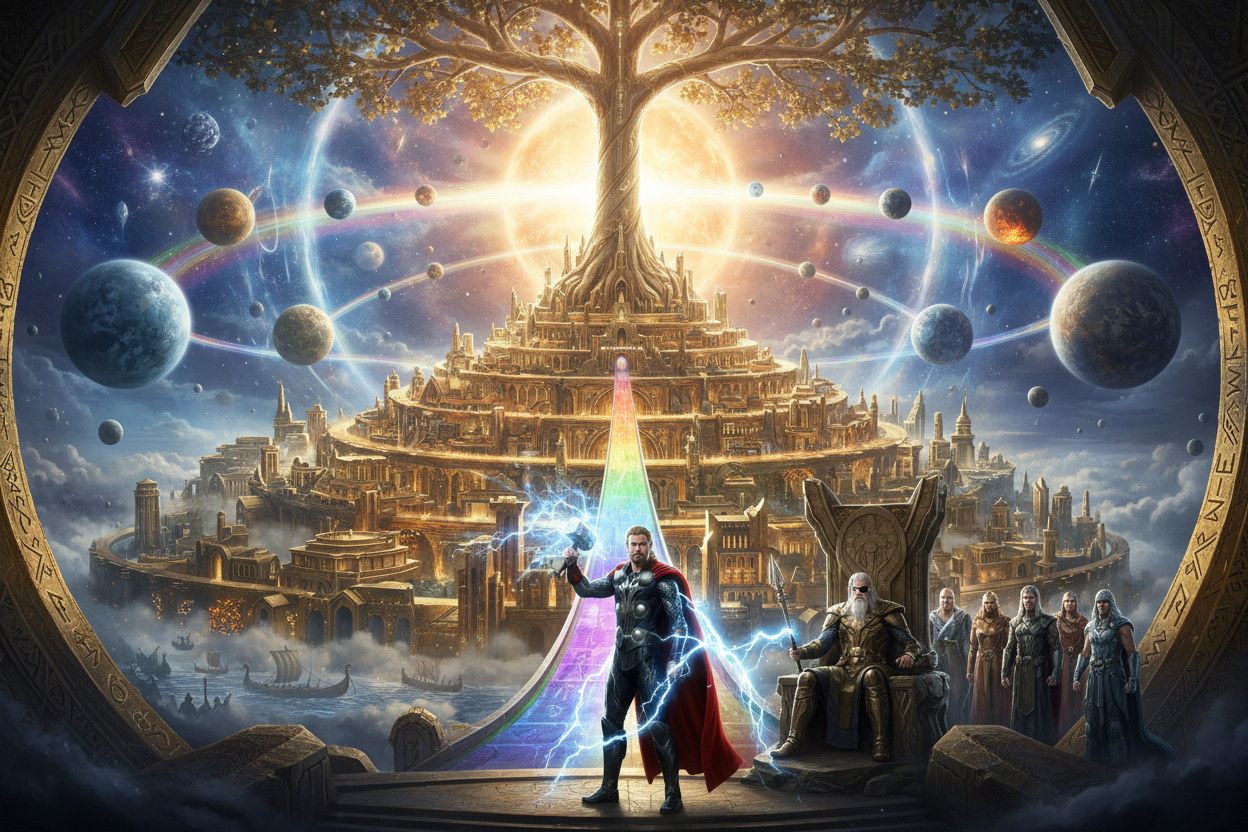 Thor: Norse Mythology and the Nine Realms in the MCU – Nicole's ritual ...