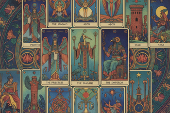 Thoth Tarot Deck: Egyptian Symbolism & Hermetic Magic | Complete Guide ...