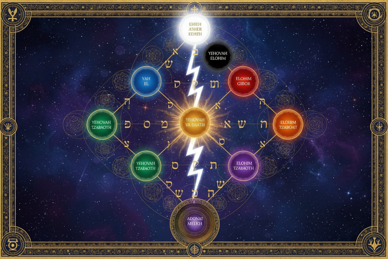 Hermetic Qabalah: Tree of Life Complete Guide | Ten Sephiroth & Paths ...