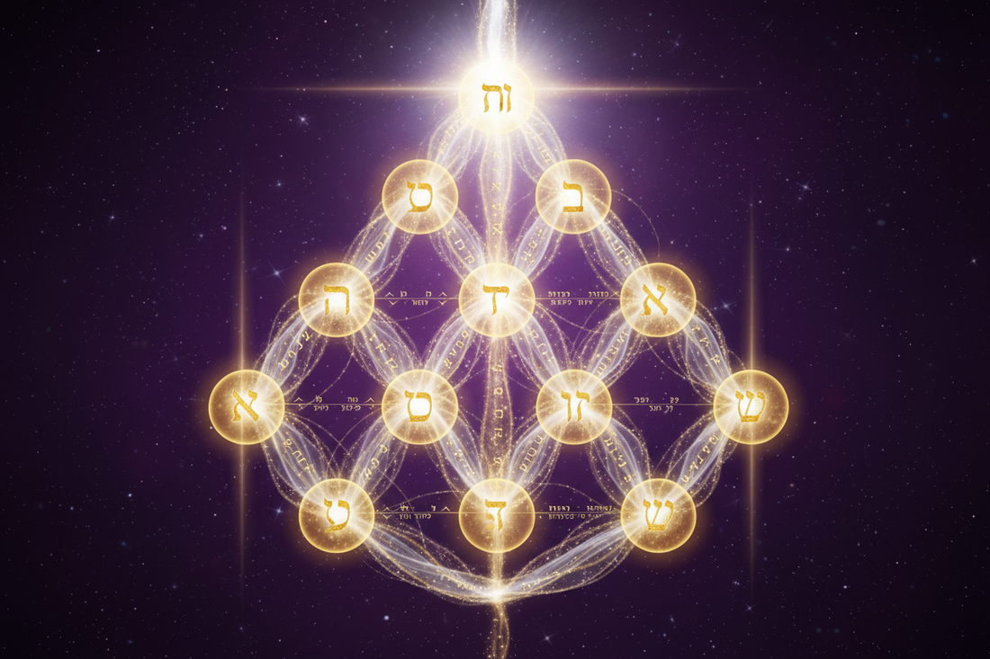 Tree of Life Kabbalah: Sacred Geometry Map of Existence & Ten Sephiroth ...