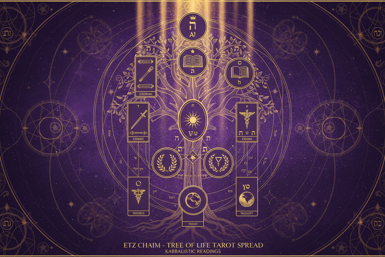 Tree of Life Spread: 10-Card Kabbalah Layout | Sacred Tarot – Nicole's ...