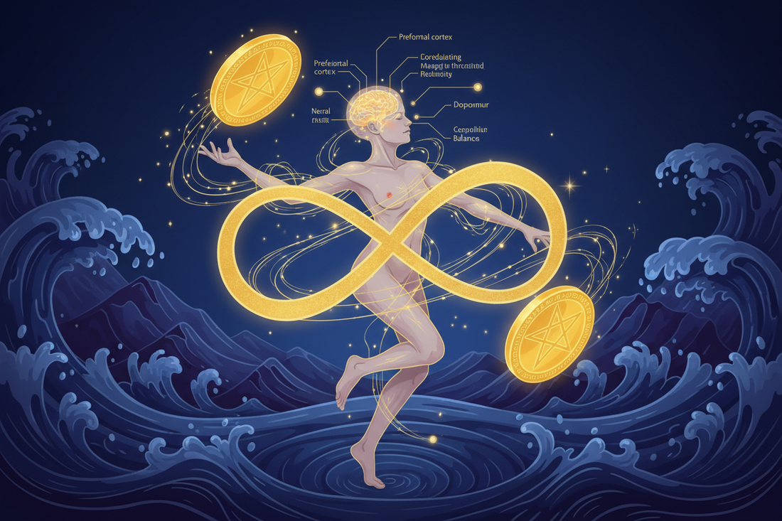 Two of Pentacles: Adaptation, Flexibility, and Chaos Balance ...