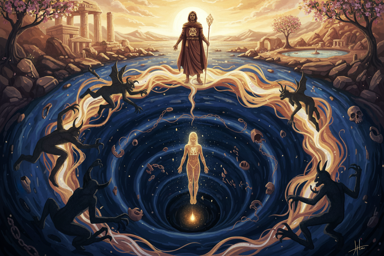 The Cross-Cultural Unity of Underworld Descent Rituals | Shadow ...