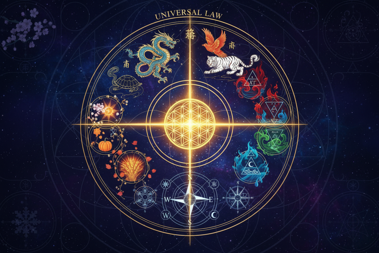 Why Does the 'Fourfold Structure' Appear Globally? – Nicole's ritual ...