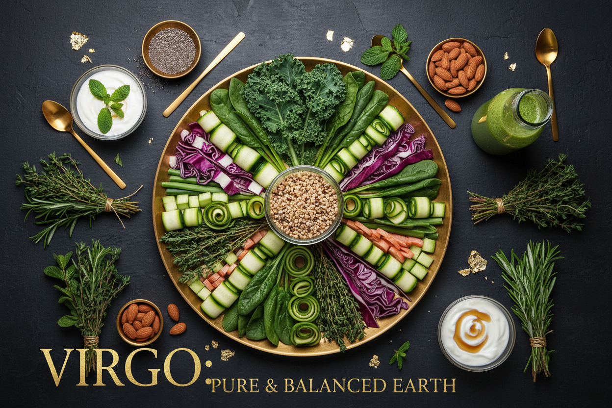 VIRGO Food & Nourishment: Eating for Your Sign | Zodiac Nutrition Guide ...