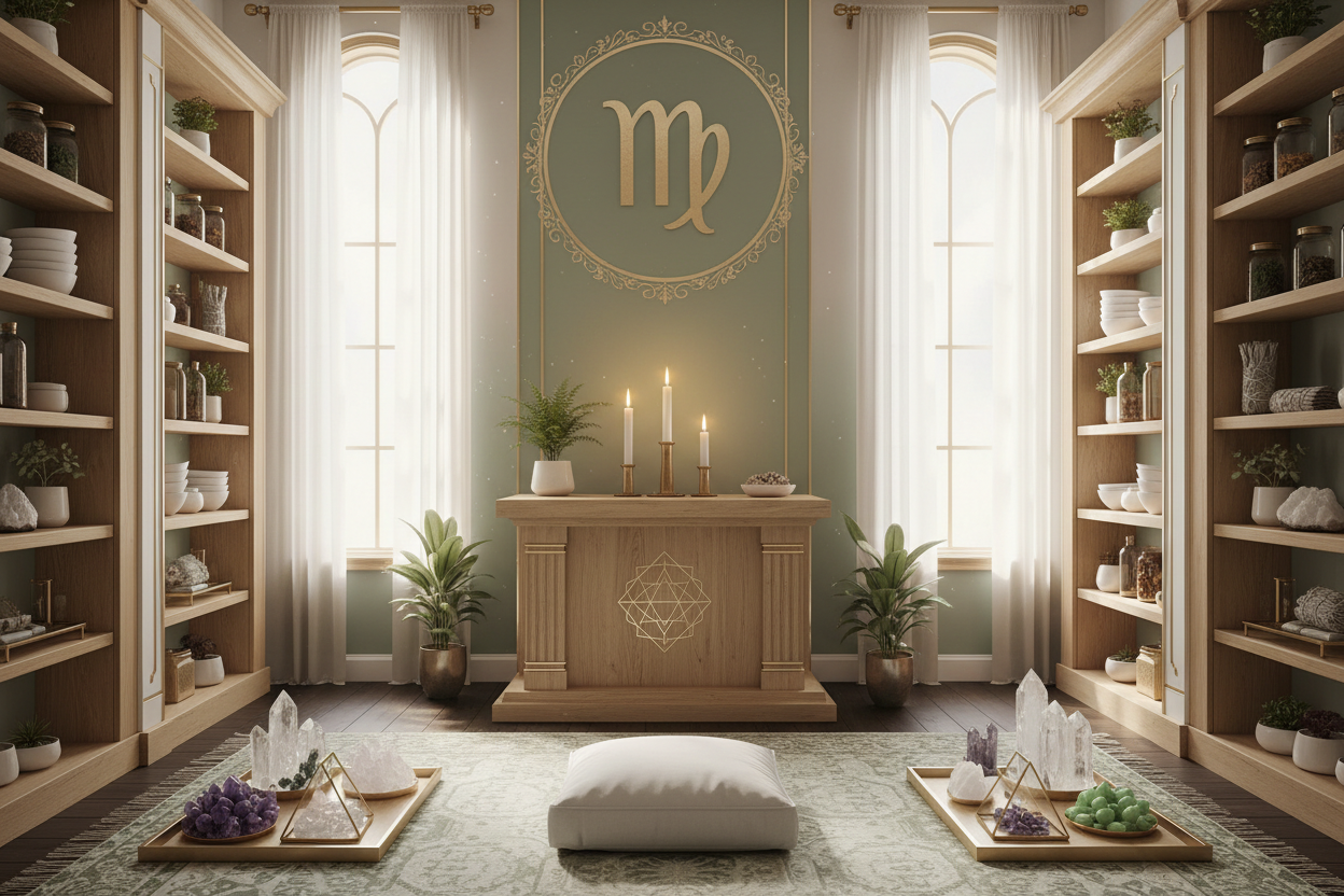 VIRGO Home & Space: Creating Your Sacred Sanctuary | Zodiac Decor – Nicole's ritual universe