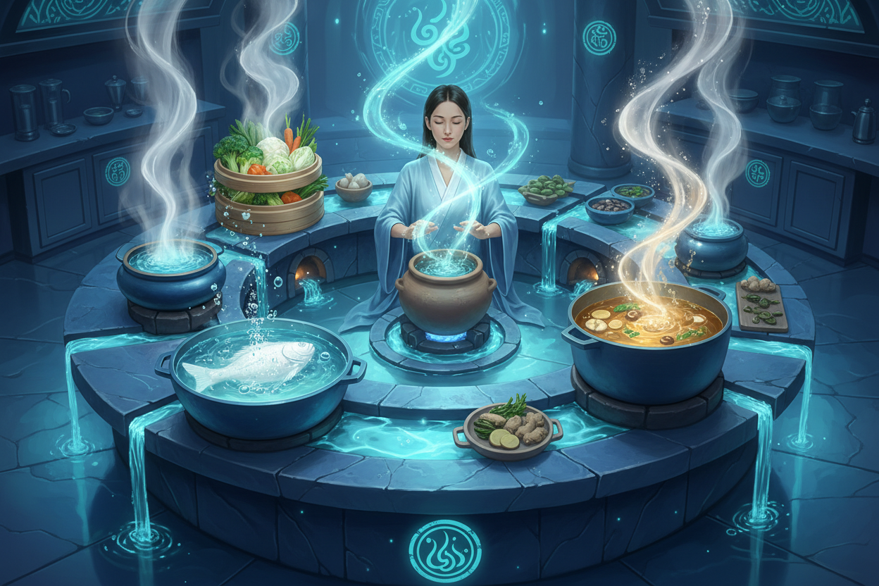 Water Element in Cuisine: Boiling, Steaming, and Emotional Cooking ...
