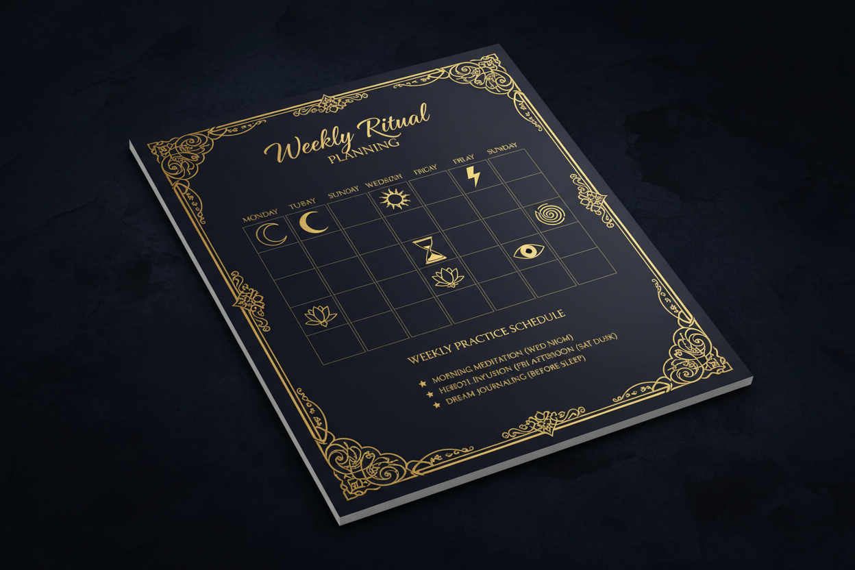 Weekly Ritual Planning: Complete Guide – Nicole's ritual universe