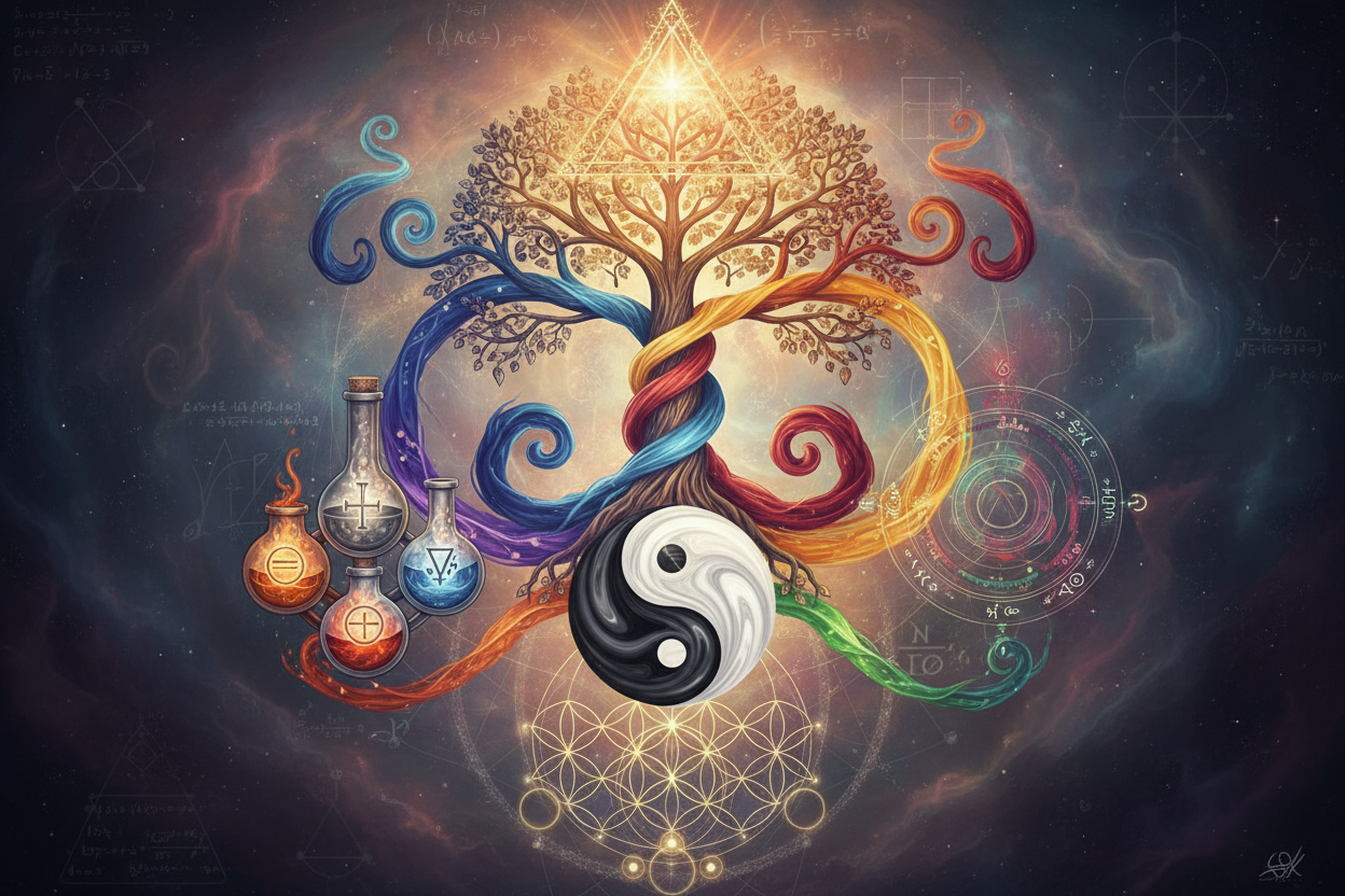 Why All Mystical Systems Confirm a Threefold Law | Universal Mysticism ...