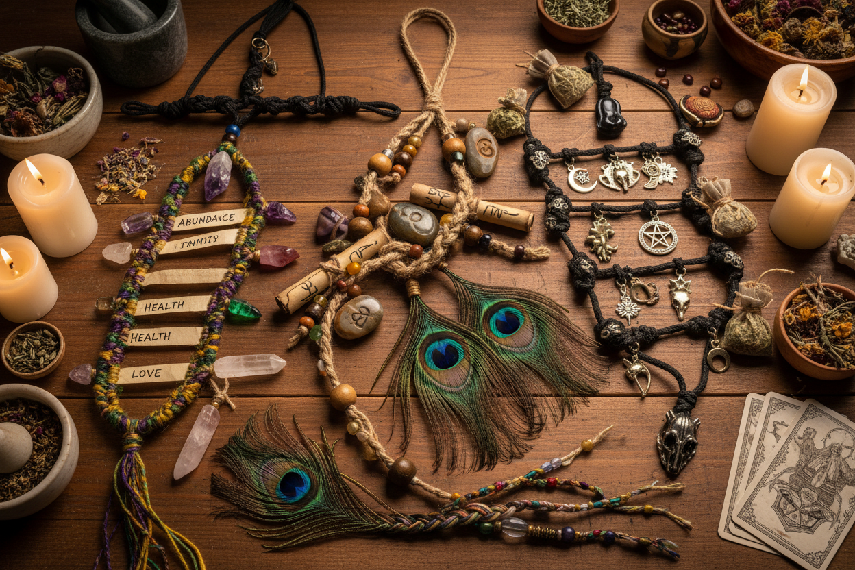 How to Create a Witch's Ladder for Manifestation: Knot Magic Guide ...