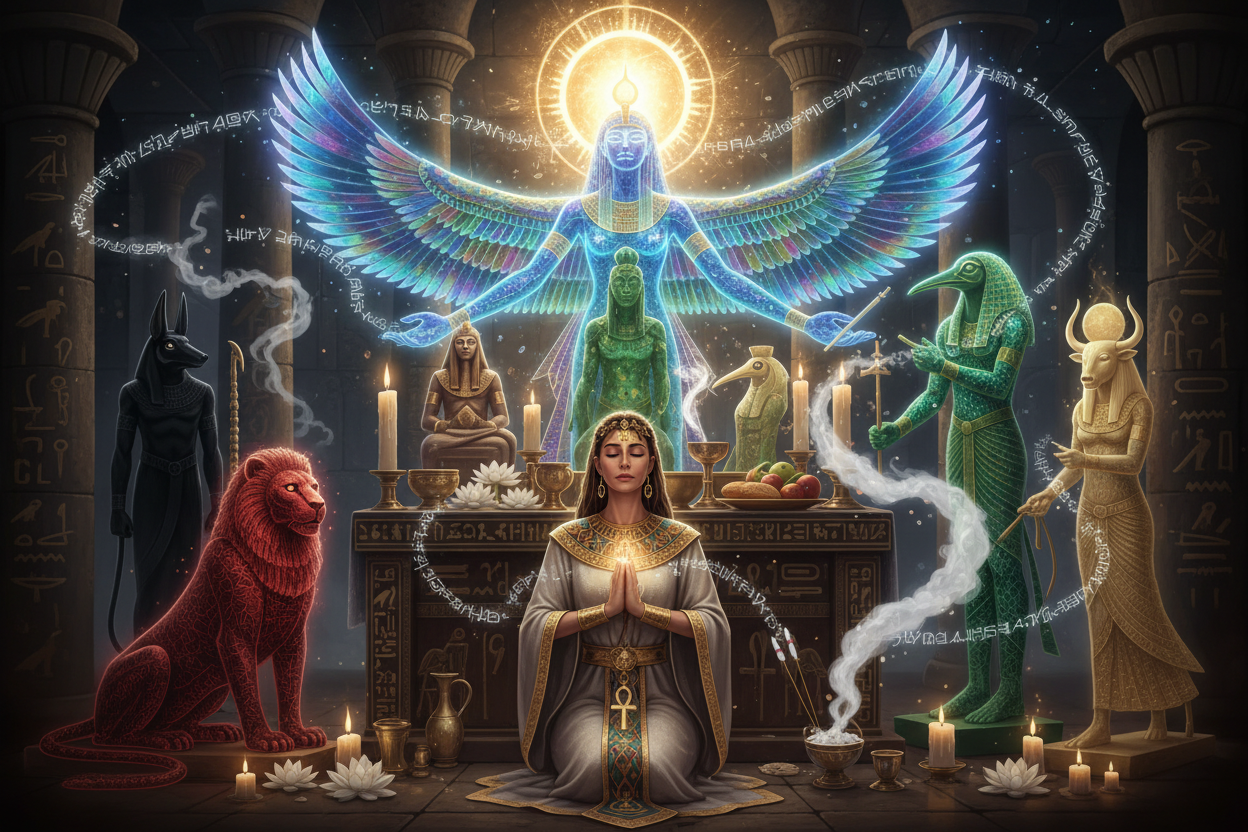 Working with Egyptian Deities: Invocation & Devotional Practices ...