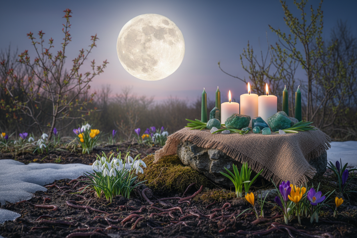 Worm Moon: March Full Moon Magic | Complete Guide – Nicole's ritual ...