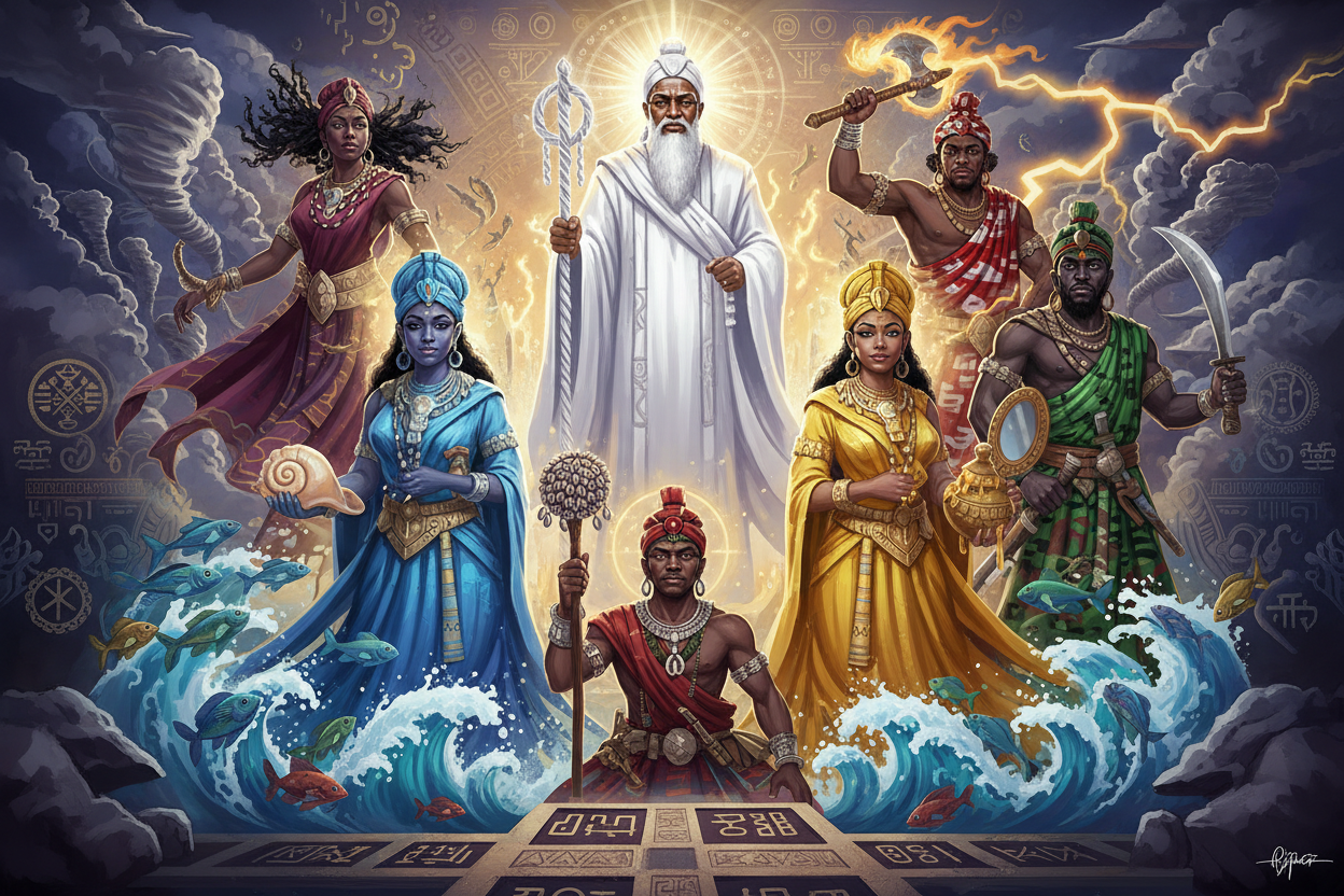 Yoruba Orishas: The 401 Deities - Living Pantheon of West Africa ...