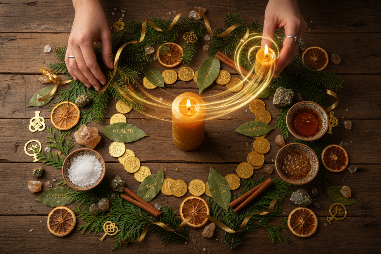 Yule Spells for Abundance: Winter Solstice Manifestation Magic ...