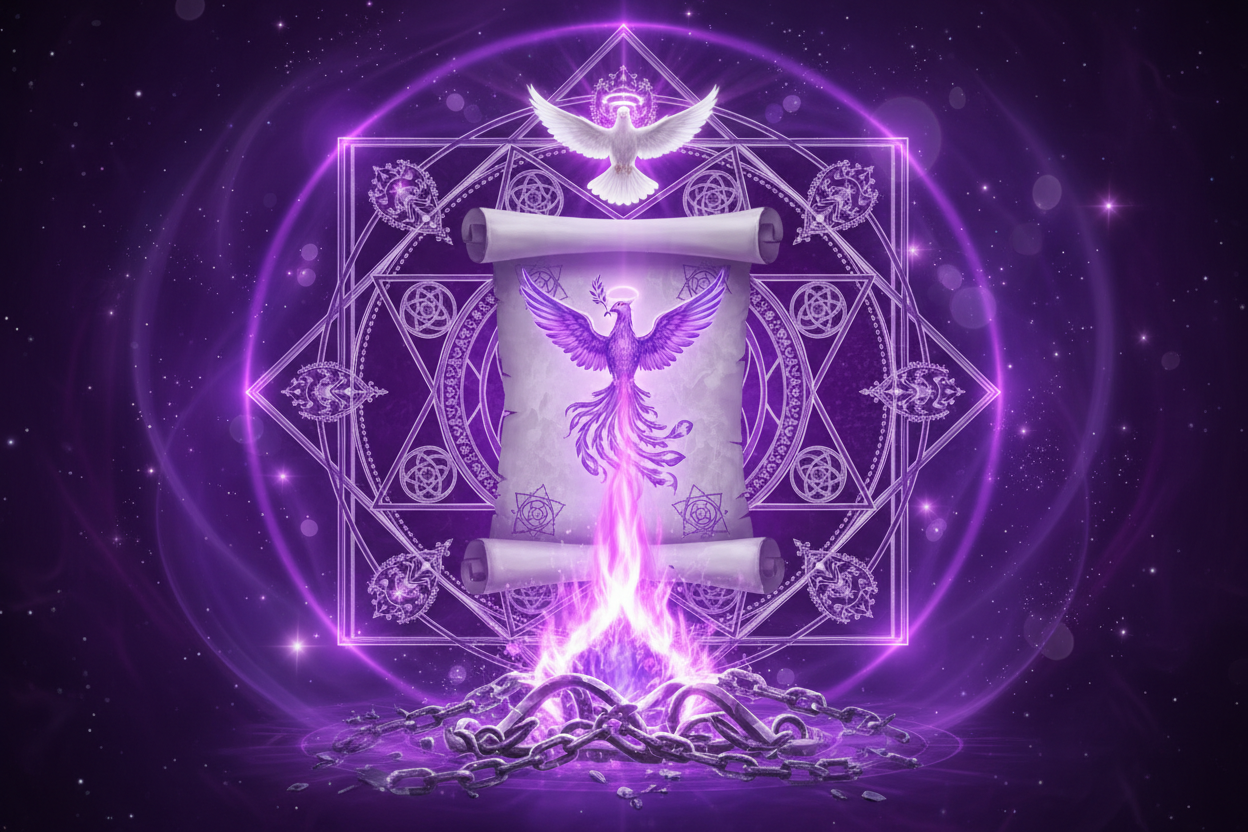 Archangel Zadkiel Symbols & Colors | Violet Flame & Mercy Ray – Nicole ...