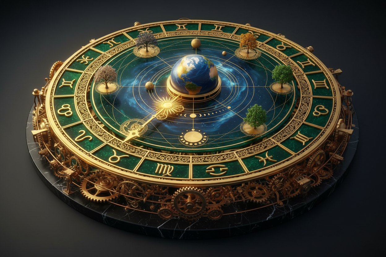 Why the Zodiac Represents Physical Time | Solar Calendar and Seasons ...